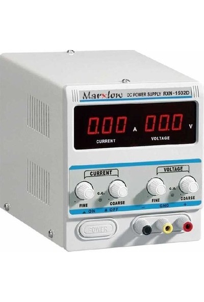 Marxlow RXN-1502D 0-15V 2A Ayarlı Güç Kaynağı Marxlow RXN-1502D 0-15V 2A Ayarlı Güç Kaynağı
