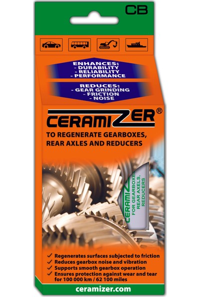 Ceramizer Dişli Kutusu Yağ Katkısı Ceramizer Dişli Kutusu Yağ Katkısı
