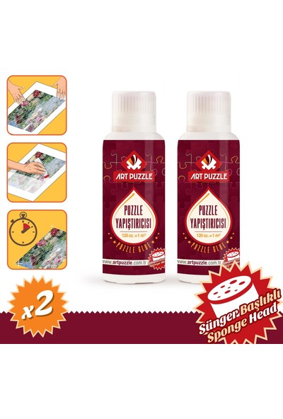 Art Puzzle Puzzle Yapıştırıcı 2 Adet 120 ml Art Puzzle Art Puzzle Puzzle Yapıştırıcı 2 Adet 120 ml Art Puzzle