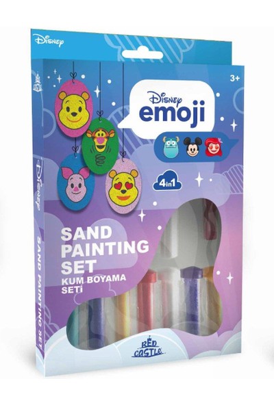 Red Castle Emoji Wınnıe The Pooh Kum Boyama Setleri Red Castle Emoji Wınnıe The Pooh Kum Boyama Setleri