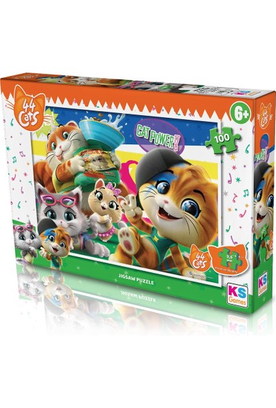 Ks Games 44 Cats Puzzle 100 Parça Puzzle