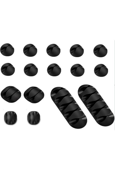 Zayrok 16 Parça Kablo Düzenleyici Set Zayrok 16 Parça Kablo Düzenleyici Set