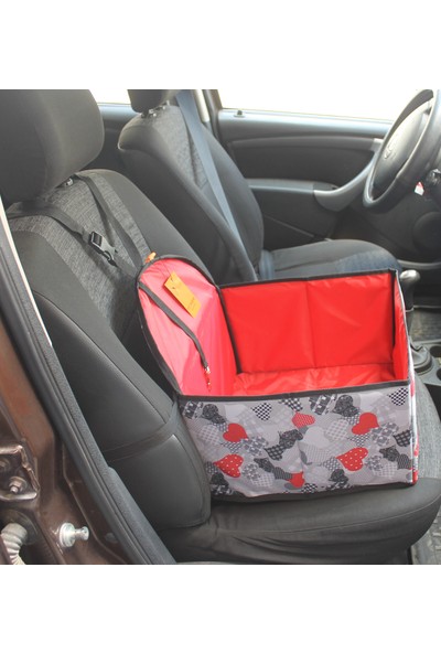 Tarçın Petshop Köpek Araç Koltuk Havuzu Kırmızı