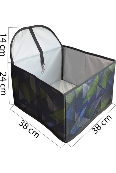 Tarçın Petshop Köpek Araç Koltuk Havuzu Koyu Yeşil