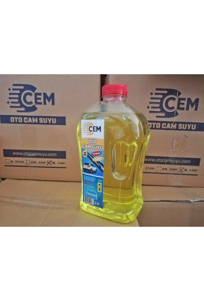 Bosch Cem Oto Cam Suyu Yazlık 2.5 Lt