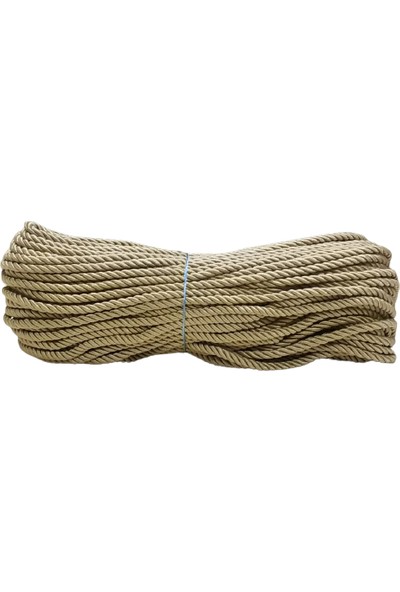 Nev AVM Polyester Kordon İp 6mm 50 m Cappucino