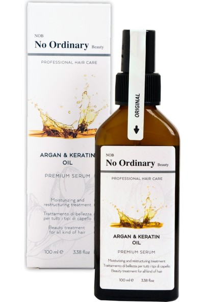 L'or Argan No Ordinary Doğal Saç Bakım Serumu Argan & Keratin Yağı Elixir 100ML L'or Argan No Ordinary Doğal Saç Bakım Serumu Argan & Keratin Yağı Elixir 100ML