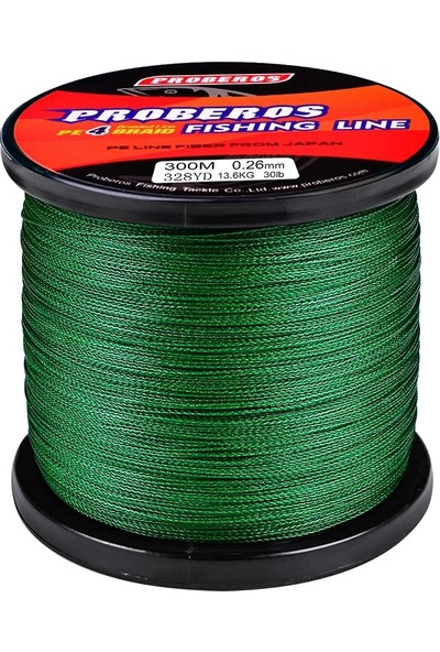 Proberos Örgü Misina Pe4 300M 0.26MM 30LB Proberos Örgü Misina Pe4 300M 0.26MM 30LB