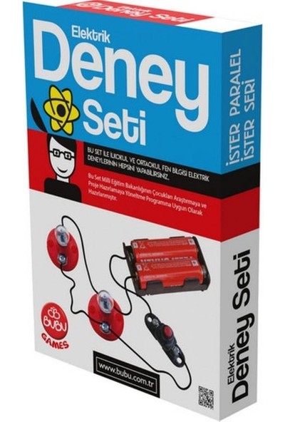 Bu-Bu Elektrik Deney Seti Seri Paralel Devre Ödev Seti -GM0030 Bu-Bu Elektrik Deney Seti Seri Paralel Devre Ödev Seti -GM0030