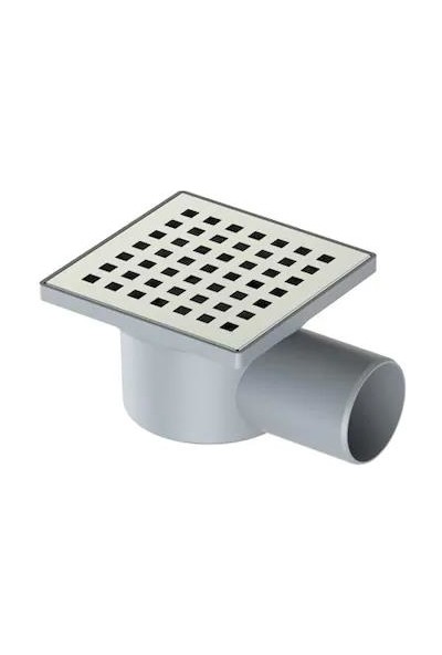 MaxiFlow 10X10 Line Yand.50 Çık.krom Kap.yer Sifonu MaxiFlow 10X10 Line Yand.50 Çık.krom Kap.yer Sifonu