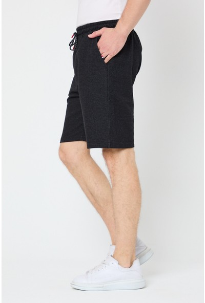 Metalic Erkek Siyah Regular Fit Şort & Bermuda Metalic Erkek Siyah Regular Fit Şort & Bermuda