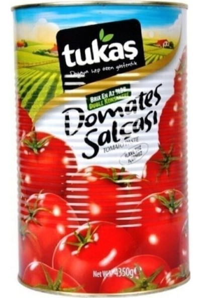 Tukaş Domates Salçası 4350 gr
