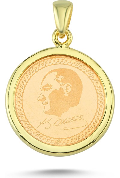 Altında Fırsat 1 Gram 22 Ayar Kolye Ucu Altında Fırsat 1 Gram 22 Ayar Kolye Ucu