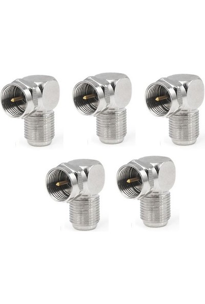 Ata Elektronik 5AD 5 Adet F L Tip Vidalı Uydu Cihazları Için Hızlı L Tip F Konnektör Kablo Ucu Rg6 Uydu Sistemi Ata Elektronik 5AD 5 Adet F L Tip Vidalı Uydu Cihazları Için Hızlı L Tip F Konnektör Kablo Ucu Rg6 Uydu Sistemi