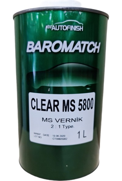 Kcc Ms 5800 Akrilik Vernik 1lt Kcc Ms 5800 Akrilik Vernik 1lt