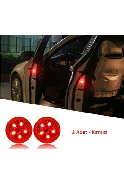Piithalat Oto Araç Araba Kapı Açma Sensörlü Ikaz Lambası LED Kırmızı Piithalat Oto Araç Araba Kapı Açma Sensörlü Ikaz Lambası LED Kırmızı