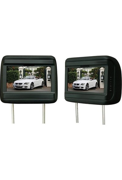 Xetec HRM-979GS Siyah 9 Inc USB Sd Mp3 Kafalık Monitör Xetec HRM-979GS Siyah 9 Inc USB Sd Mp3 Kafalık Monitör