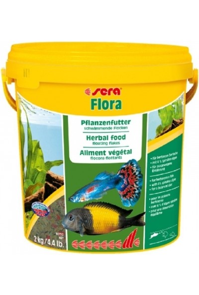 Sera Flora Bitkisel Pul Yem 50 Gram -Açık- Sera Flora Bitkisel Pul Yem 50 Gram -Açık-