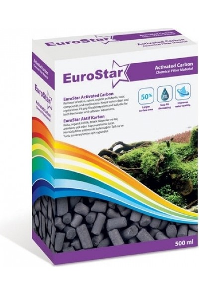 Eurostar Aktif Karbon Filtre Malzemesi 500 ml