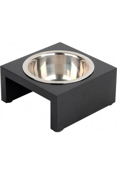 Pawise Ahşap Standlı Çelik Mama & Su Kabı 200 ml Pawise Ahşap Standlı Çelik Mama & Su Kabı 200 ml