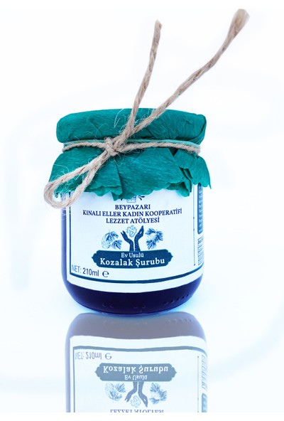 Kınalı Eller Kadın Kooperatifi Beypazarı Ev Yapımı Doğal Kozalak Şurubu 210 ml Kınalı Eller Kadın Kooperatifi Beypazarı Ev Yapımı Doğal Kozalak Şurubu 210 ml