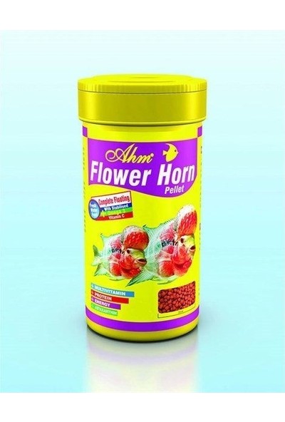Ahm Marin Flower Horn Balık Yemi 250ML Ahm Marin Flower Horn Balık Yemi 250ML