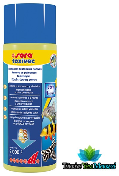 Sera Toxivec Su Düzenleyici ve Acil Koruma 500 ml Sera Toxivec Su Düzenleyici ve Acil Koruma 500 ml