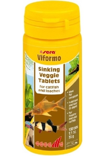 Sera Viformo Tablet Balık Yemi 50 ml Sera Viformo Tablet Balık Yemi 50 ml