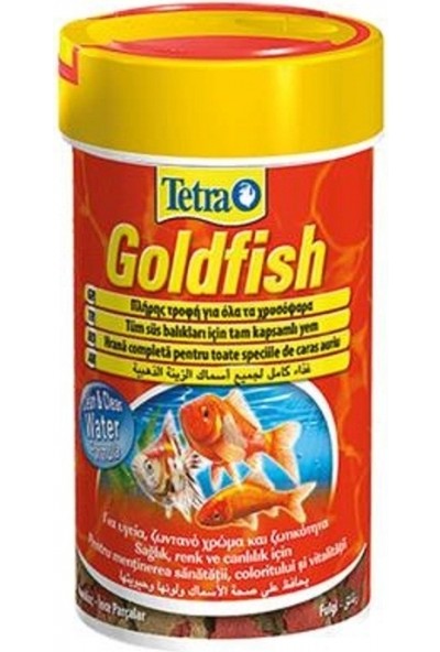 Tetra Goldfish 100 ml Japon Balıkları Için Pul Yem