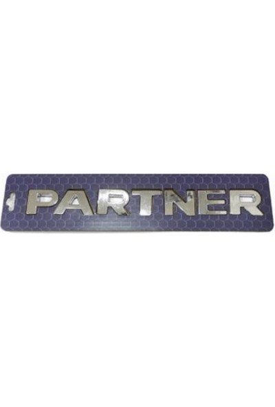 AutoAll Peugeot Partner Yazısı 215 mm - 25 mm