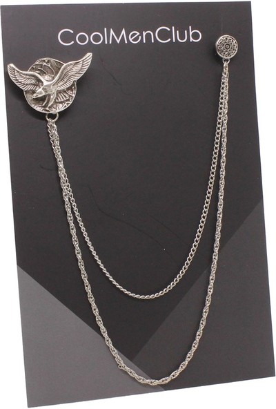 Coolmenclub Kartal Figürlü Ceket Yaka Iğnesi