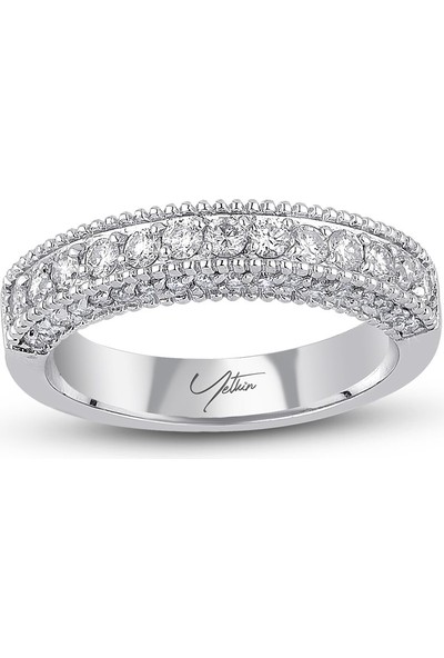 Yetkin Diamond 0.80 Karat Pırlanta Yarımtur Yüzük Yetkin Diamond 0.80 Karat Pırlanta Yarımtur Yüzük