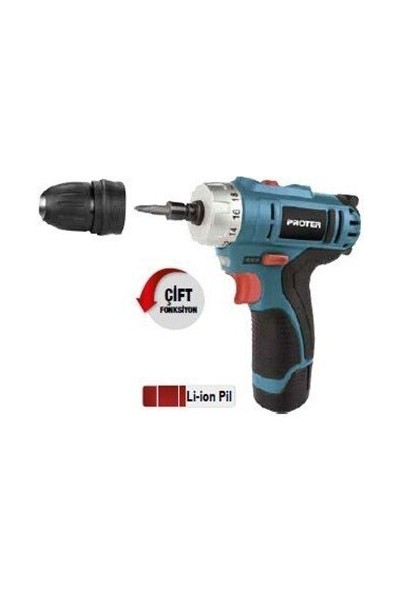 Proter Pst 222 Plus 12 V Ah/li-On 2 Vts Şarzlı Tor Proter