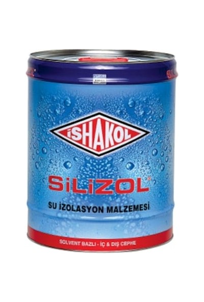 İshakol 15 Lt. Silizol Su Izolasyon Malz. Ishakol