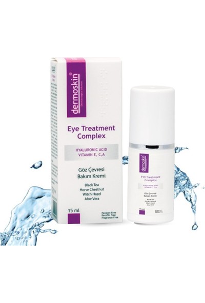 Dermoskin Eye Treatment Complex 15ML Göz Çevresi Bakım Kremi Dermoskin Eye Treatment Complex 15ML Göz Çevresi Bakım Kremi