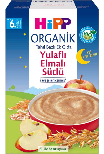 HiPP Organik İyi Geceler Yulaf Elma 250 gr.