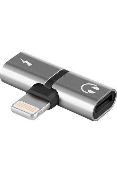 PSGT Iphone Uyumlu Kulaklık Müzik Dönüştürücü Çevirici Aparat