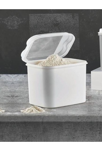 Vip Ahmet Masal Saklama Kabı Beyaz 10 Litre VP-037