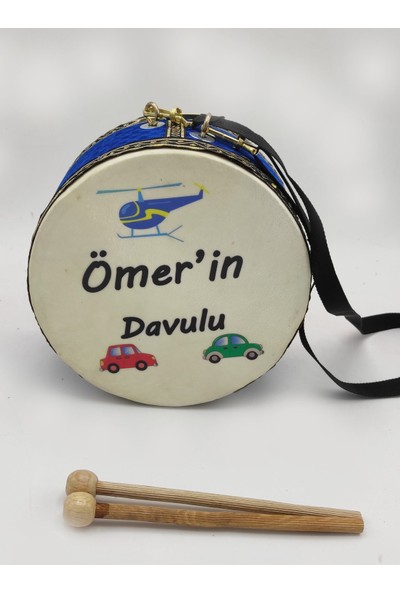 Baksepete Deri Çocuk Davulu Arabalı Özel Baksepete Deri Çocuk Davulu Arabalı Özel