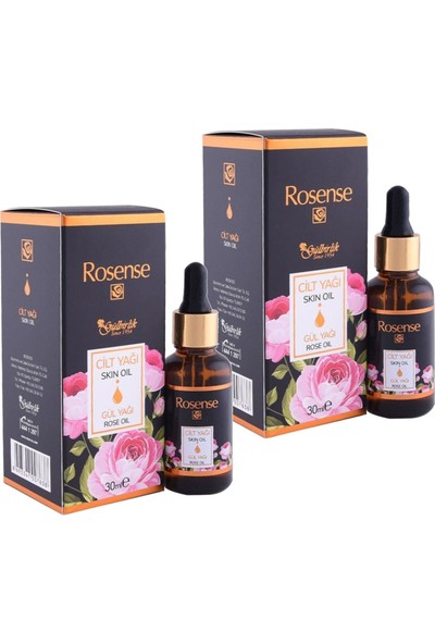 Rosense Gül Yağı Cilt Bakım Yağı 30 ml x 2 Adet Rosense Gül Yağı Cilt Bakım Yağı 30 ml x 2 Adet