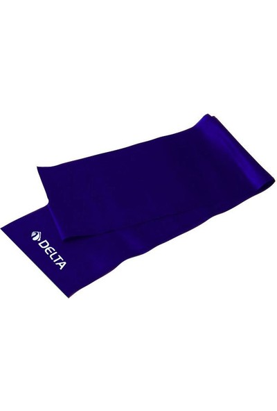 Delta Pilates Bandı Tam Sert 90 x 7,5 cm Egzersiz Direnç Lastiği