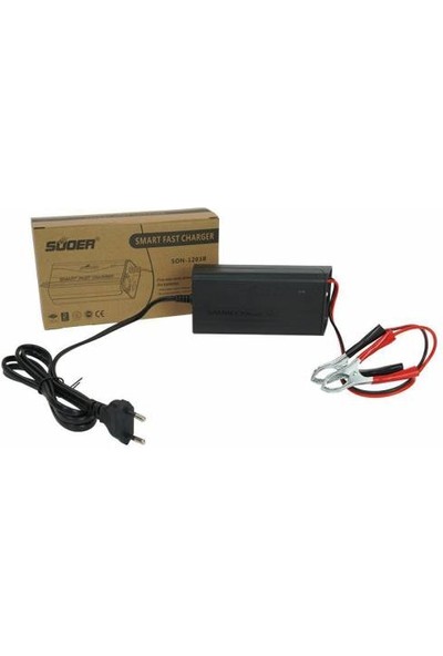Suoer SON-1203B 12V 3A Akü Şarj Cihazı Suoer SON-1203B 12V 3A Akü Şarj Cihazı