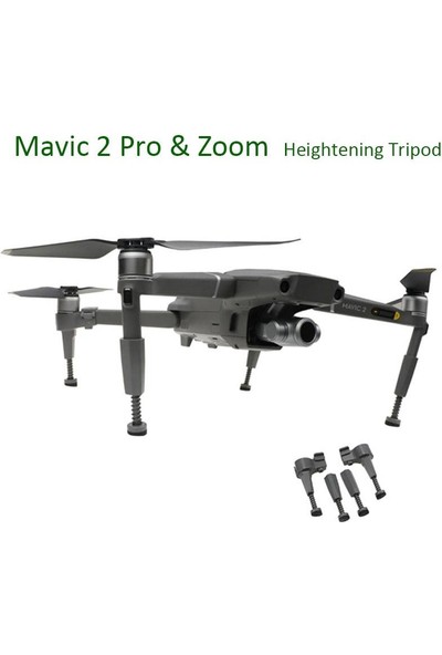 Profisher Djı Mavic 2 Pro/zoom Amortisörlü Yükseltilmiş Iniş Takımı Stabilizatör Profisher Djı Mavic 2 Pro/zoom Amortisörlü Yükseltilmiş Iniş Takımı Stabilizatör