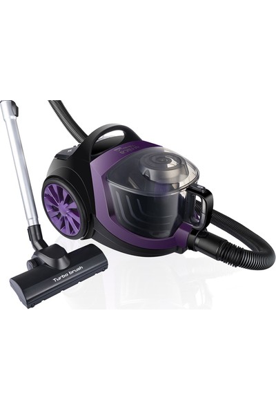 Arnica Tesla Premium ET14301 Mor Toz Torbasız 750W Elektrikli Süpürge Arnica Tesla Premium ET14301 Mor Toz Torbasız 750W Elektrikli Süpürge