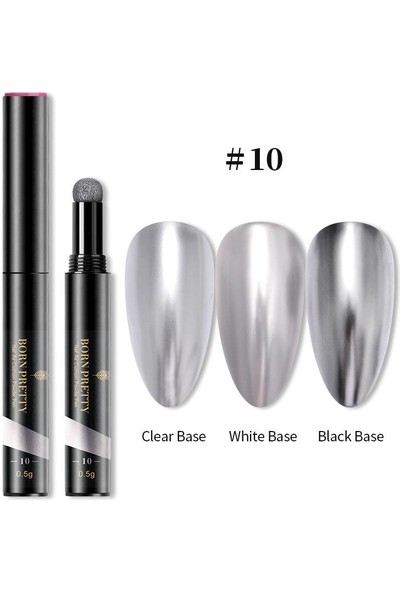 Born Pretty Krom Tozu Aplikatör Kalemi 10