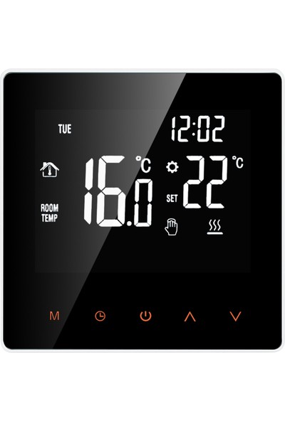 Beauty Life Akıllı Termostat Dijital Sıcaklık Kontrol LCD Displaytouch (Yurt Dışından) Beauty Life Akıllı Termostat Dijital Sıcaklık Kontrol LCD Displaytouch (Yurt Dışından)