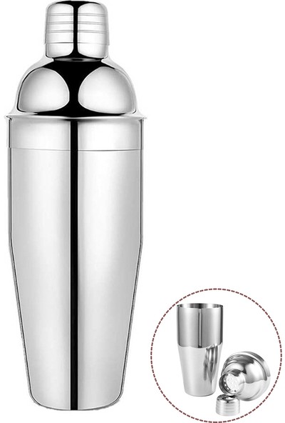 Krommet Epinox Çelik Shaker 750 ml