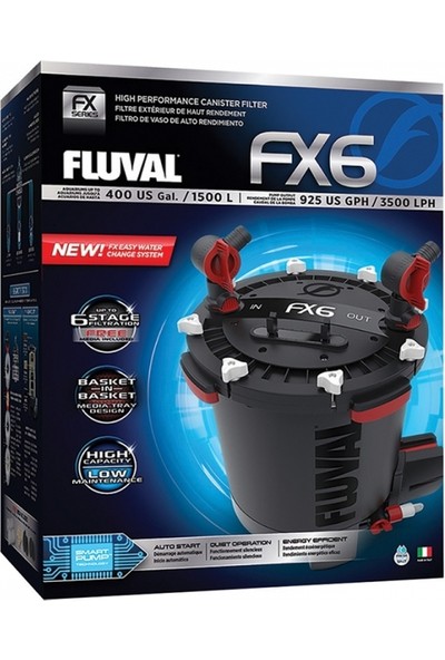 Fluval Fx6 Akvaryum Dış Filtre 3500 Lt/h Fluval Fx6 Akvaryum Dış Filtre 3500 Lt/h