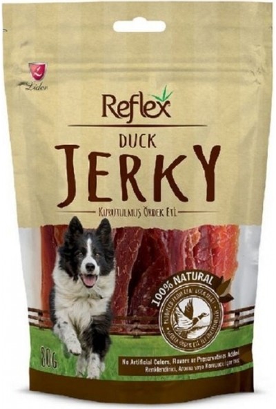 Reflex Kurutulmuş Ördek Eti Köpek Ödül Maması 80 Gr.