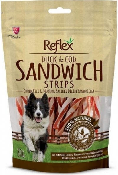 Reflex Ördek Etli Morina Balıklı Köpek Ödül Maması 80 gr